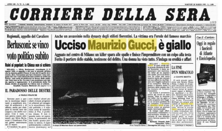 Il caso Gucci - Divina Milano