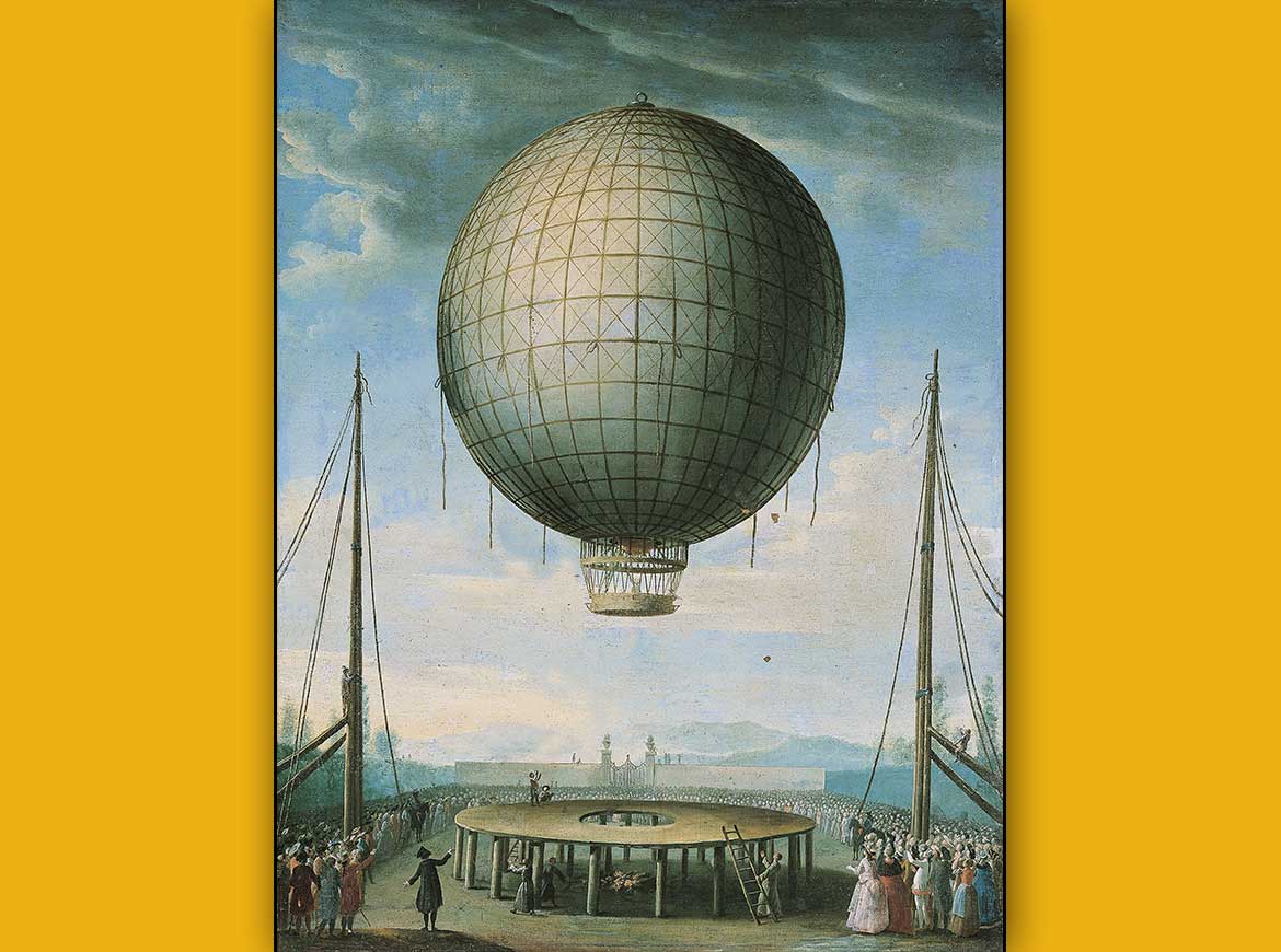 Paolo Andreani, primo aeronauta italiano - Divina Milano
